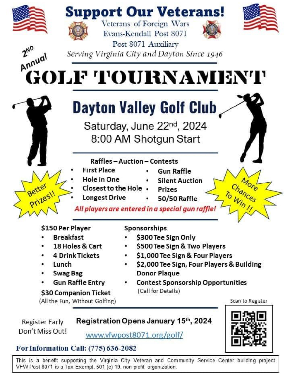 Upcoming Events - Dayton Valley Country Club
