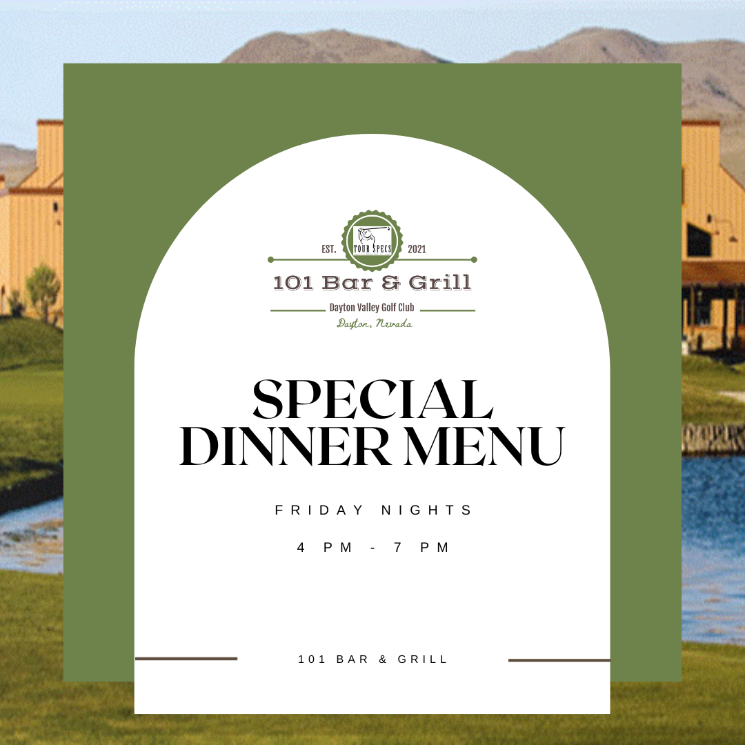 Dining Info - Dayton Valley Country Club